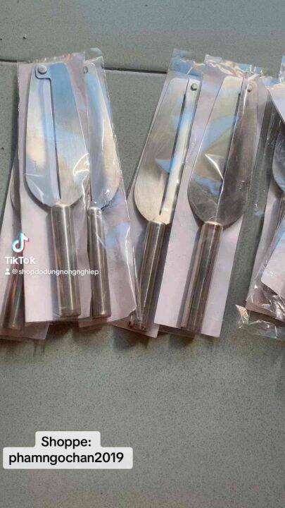 Dao bào inox lớn, nhỏ (phần lưỡi inox 304, phần giữ lưỡi inox pha sắt ...