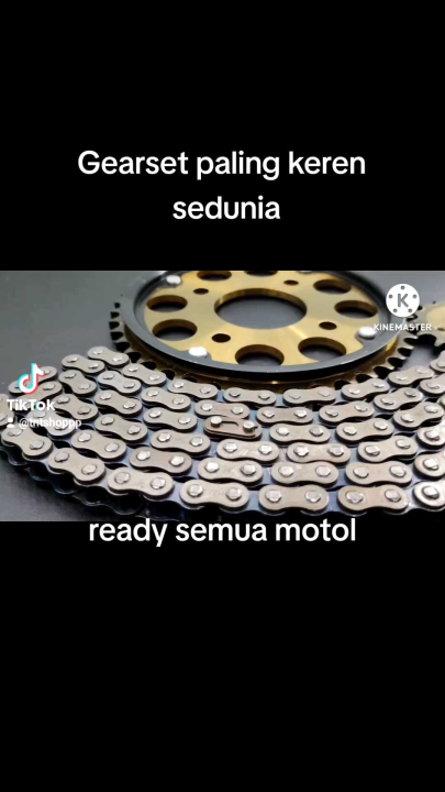 Gear Gir set CBR 150r 2013-2018 CBR old CBR facelift gigi tarik rantai ...