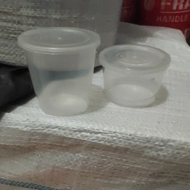 Cup Puding Thinwall 100ml &150ml+ Tutup/Gelas Pudding Agar Jelly Slop ...