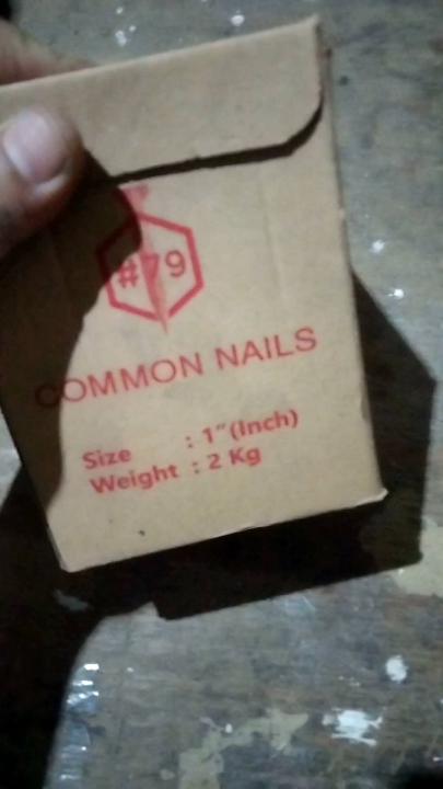 Paku kayu jalosi triplek ukuran 1 inch 3cm harga eceran COD | Lazada ...