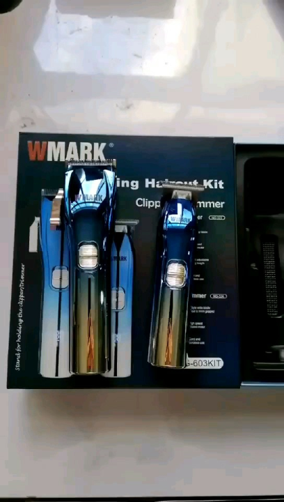WMARK NG-603 TAPER CLIPPER + TRIMMER ALAT CUKUR ORIGINAL | Lazada Indonesia