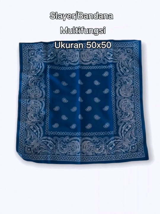 Slayer Bandana Warna Multifungsi Cowo/cewe ukuran 50x50 | Lazada Indonesia