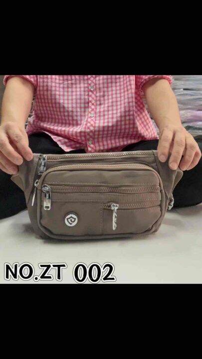 #Jielshi ขนาด9นิ้ว#กระเป๋าคาดเอว#กระเป๋าคาดอก#พ่อค้า#แม่ค้า มี5ช่องซิป | Lazada.co.th