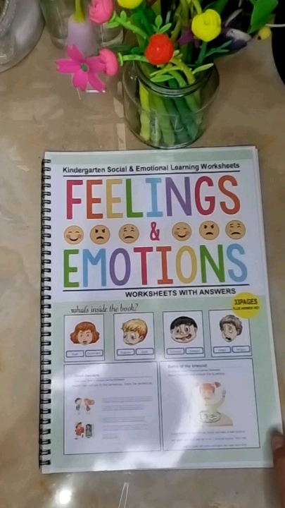 Feelings and Emotions, Social and Emotional Learming Worksheets for ...