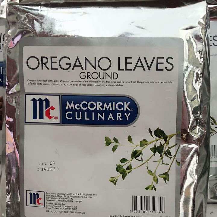 McCormick OreGano Leaves Ground 1kg [ship agad] | Lazada PH