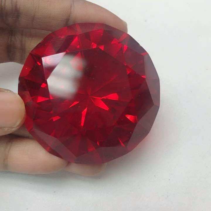 50mm crystal diamond Red color | Lazada.co.th