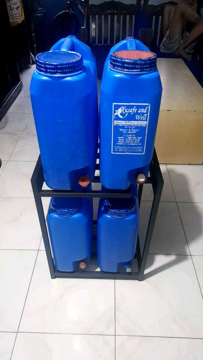 Mineral Water Container Rack (2 Containers per Layer) | Lazada PH