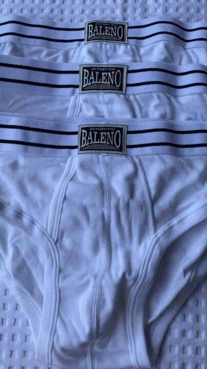 BL20-01 | BALENO WHITE BRIEF | Menswear Boys Underwear | Lazada PH