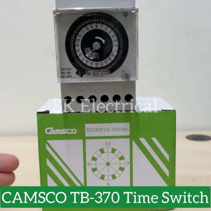 CAMSCO TB-370 TIME SWITCH | SK Electric | Lazada PH