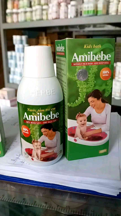 Nước tắm trẻ em Amibebe 250ml | Lazada.vn