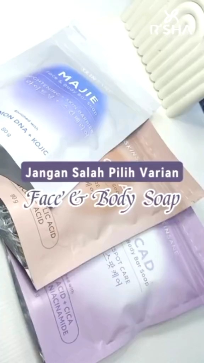 Skinsane sabun pencerah wajah dan badan 80g majie yang dapat ...