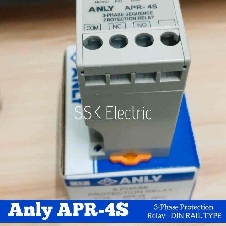 ANLY APR-4S 3-Phase Sequence Protection Relay | ssk electric | Lazada PH