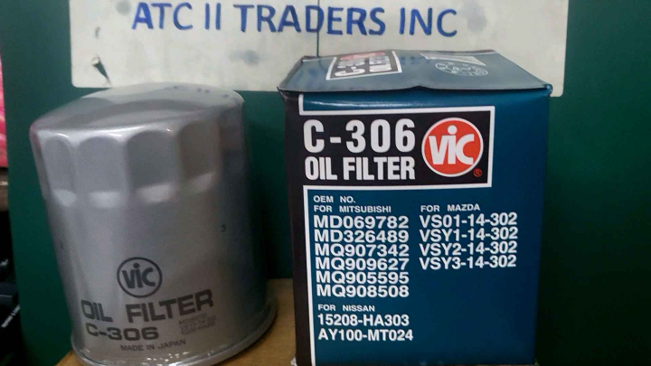 Vic Oil Filter C-306 (genuine) | Lazada PH