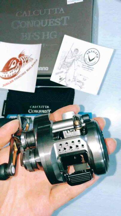 SHIMANO 2023 CALCUTTA CONQUEST BFS HG XG BAITCASTING(BC) FISHING REEL ...