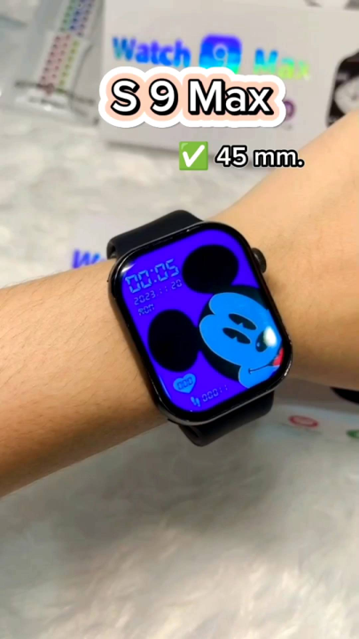 watch 9 max ขนาดจอ 46 mm. โทรออก รับสายได้ เล่นเกมส์ได้ | Lazada.co.th