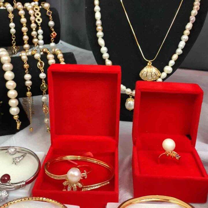 Kalung liontin model buah anggur mutiara air tawar lombok asli ...