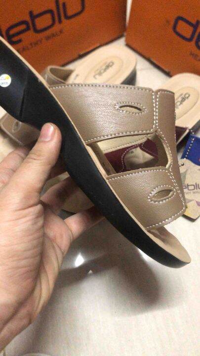 รองเท้าเดอบลู Deblu รองเท้าแตะแบบสวม เพื่อสุขภาพ รุ่นL8210 ใส่สบายเท้า พร้อมส่ง มีเก็บเงินปลาย ...