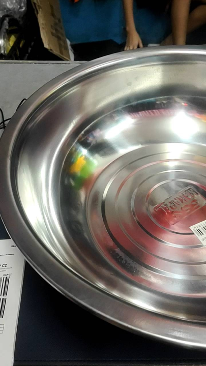 BASIN / PALANGGANA 55S MAKAPAL STAINLESS STEEL BASIN DEEPER AVAILABLE ...