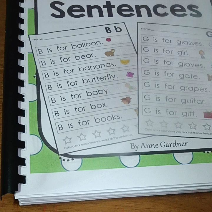 Very First Alphabet Sentences 240 m/s | Lazada