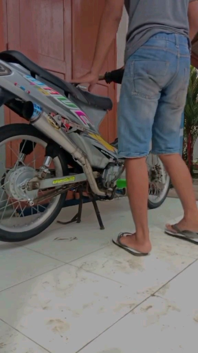 KENALPOT RACING DPJ CORONG BLUEMON SARINGAN SETENGAH BUAT SUPRA X 125 KARISMA ABSOLUT REVO BLADE ...