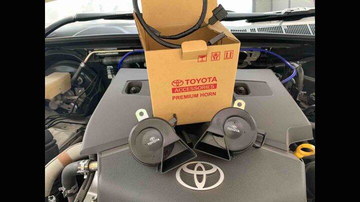 แตรพรีเมี่ยม (Premium Horn) Toyota โทนเสียงแบบเดียวกับรถยุโรป | Lazada ...