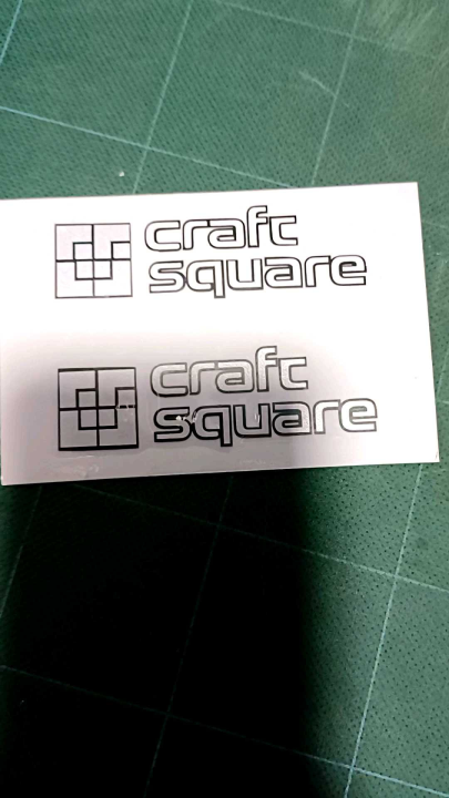 crafc square ความยาว 9×2.5 เซน สะท้อนแสง 3M สติ๊กเกอร์ติดกระจกรถยนต์ ...