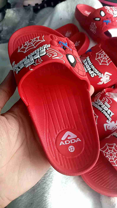 Dép trẻ em Thái Lan ADDA, Dép siêu nhân nhện dành cho em bé, Dép Adda ...