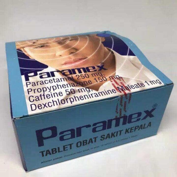 paramex 1 box isi 50 strip | Lazada Indonesia