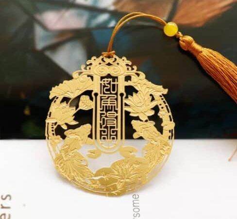 Authentic Classical Golden Chinese Bookmarks Limited Edition | Lazada