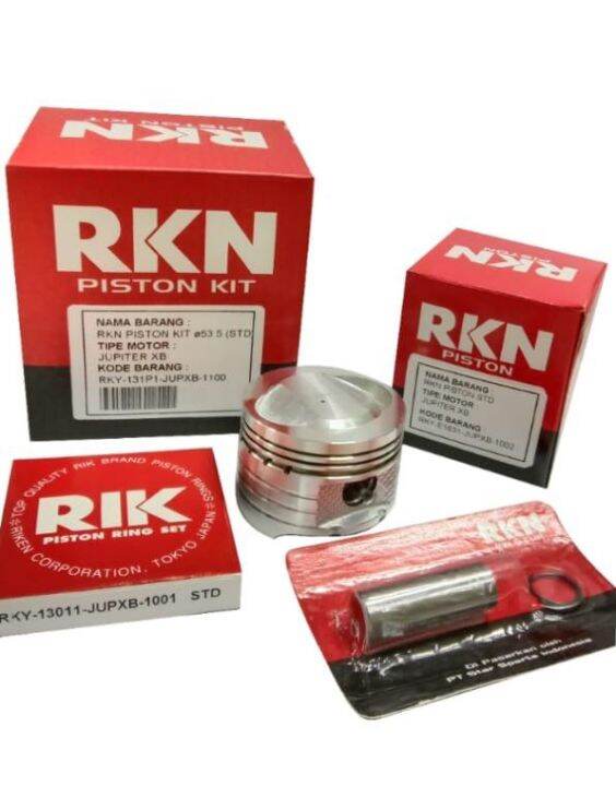 Piston kit rkn Xb jupiter Z Vega r new 53,5 mm -56mm | Lazada Indonesia