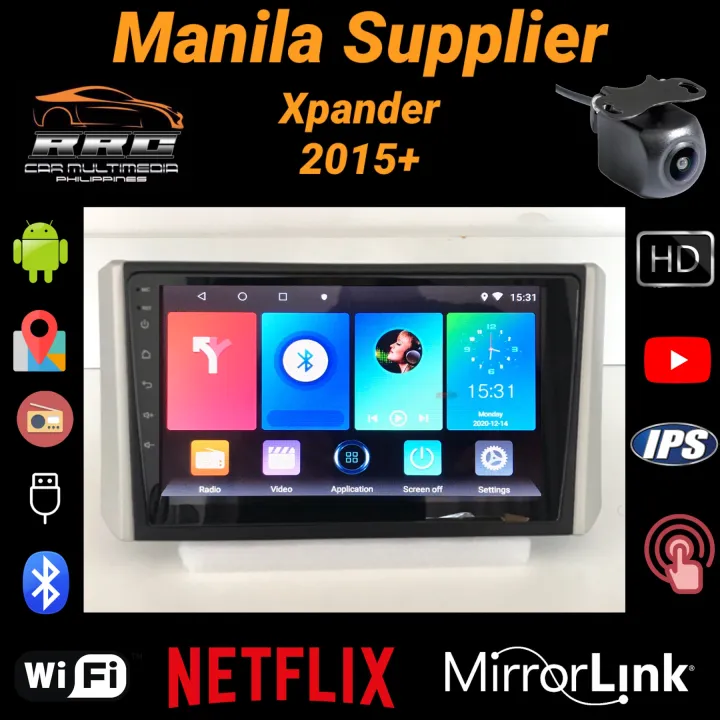 RRC 9inch Android HeadUnit for Mitsubishi Xpander 2015 2016 2017 2018 ...
