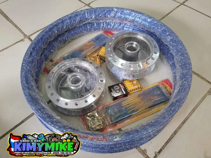 wave 100 rimset drum brake front and rear | Lazada PH