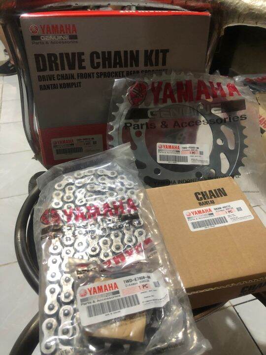 Gearset Gear Gir Set Rantai R25 R 25 MT25 MT 25 Original YGP Asli ...