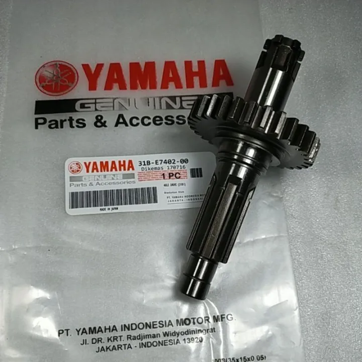 As gear depan counter shaft gigi tarik Yamaha Jupiter New - Jupiter Z1 ...