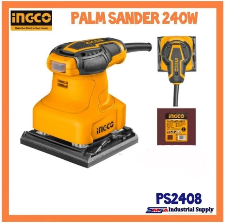 Ingco Palm Sander 240W PS2408 | Lazada PH