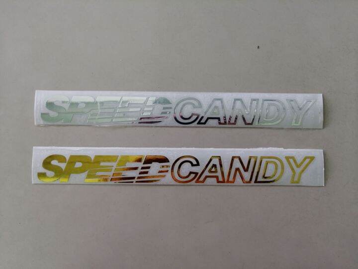 sticker speedcandy superchrome | Lazada