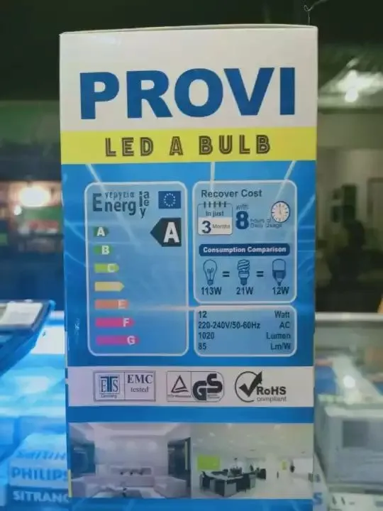 lampu provi led a bulb 12 watt super terang cahaya putih | Lazada Indonesia