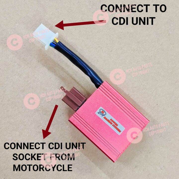 RACING P.I.S BOOSTER - EX5/ DREAM/ WAVE 100/ BONUS/ MR3 (5PIN CDI ...