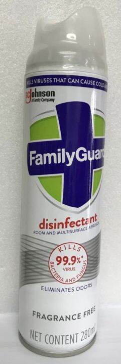 Family Guard Disinfectant Spray 280ml - Fragrance Free | Lazada