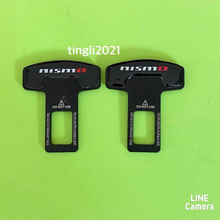 หัวเสียบเข็มขัดนิรภัย คำว่า nisno ที่เสียบเบลท์หลอก ราคาต่อคู่ มี 2 ...