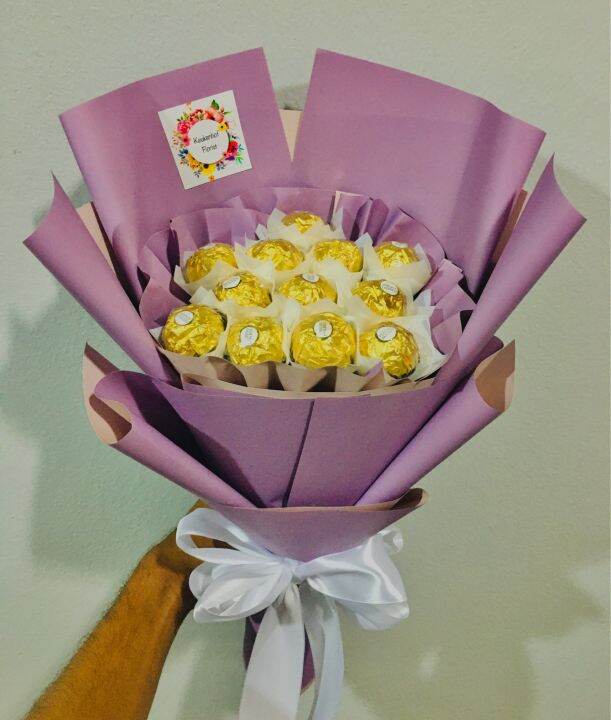 Ferrero Rocher Hand Bouquet (Chocolate Gifts) | Lazada