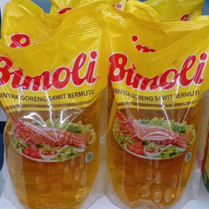 Minyak bimoli 2 liter kemasan reffil | Lazada Indonesia