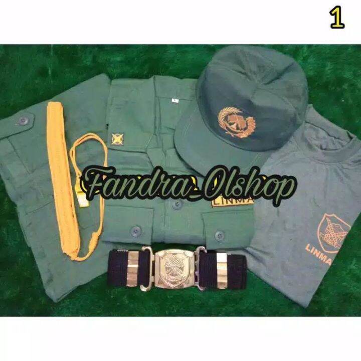 BAJU HANSIP LINMAS SERAGAM SETELAN LENGKAP FULLSET PAKET 1. Kualitas ...