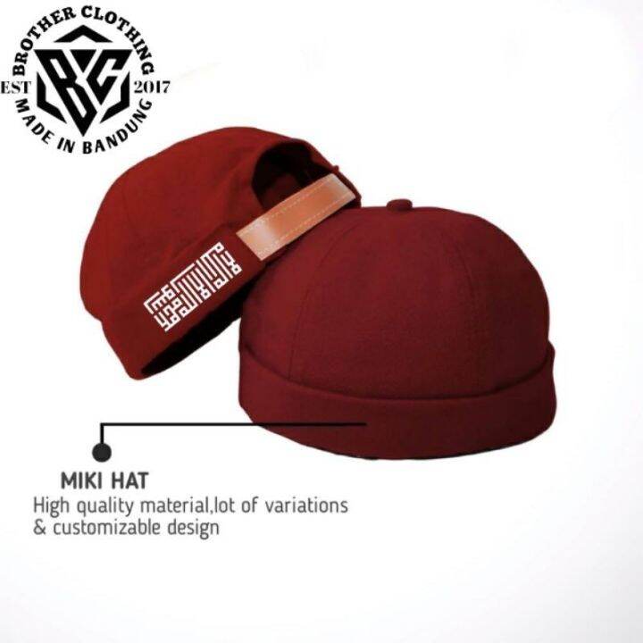 peci miki hat | peci pria | peci brimless | peci beani | peci gaul ...