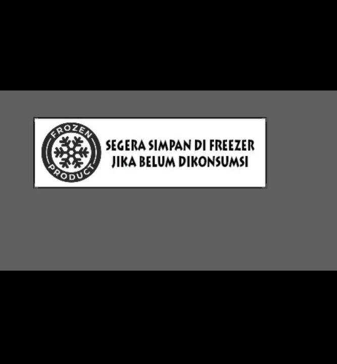 sticker label simpan di freezer | Lazada Indonesia