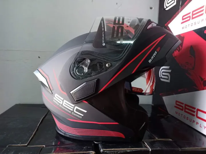 SEC WINDSTORM BLITZER MODULAR HELMET | Lazada PH