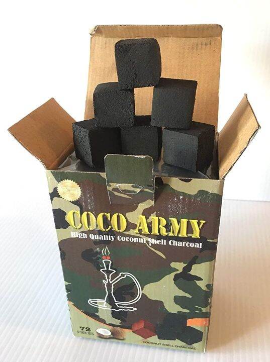 charcoal Coco army 1kg with out box but same quality | Lazada PH
