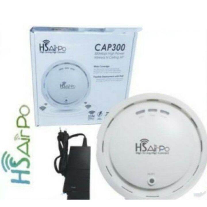 HS Airpo Cap300 Wireless N CEILING 300Mbps AP 2.4Hhz | Lazada Indonesia