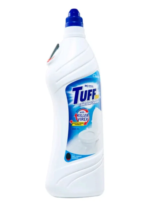 TUFF TBC Toilet Bowl Cleanser Classic 1000ml with freebies | Lazada PH