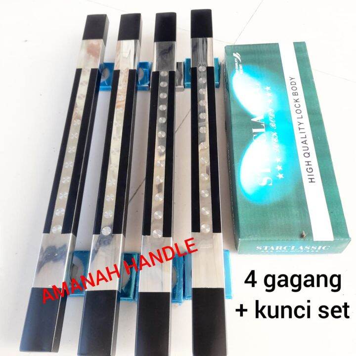 [ Lengkap ] Gagang pintu rumah 60cm & 45cm / Tarikan hendel pintu stenlis | Lazada Indonesia